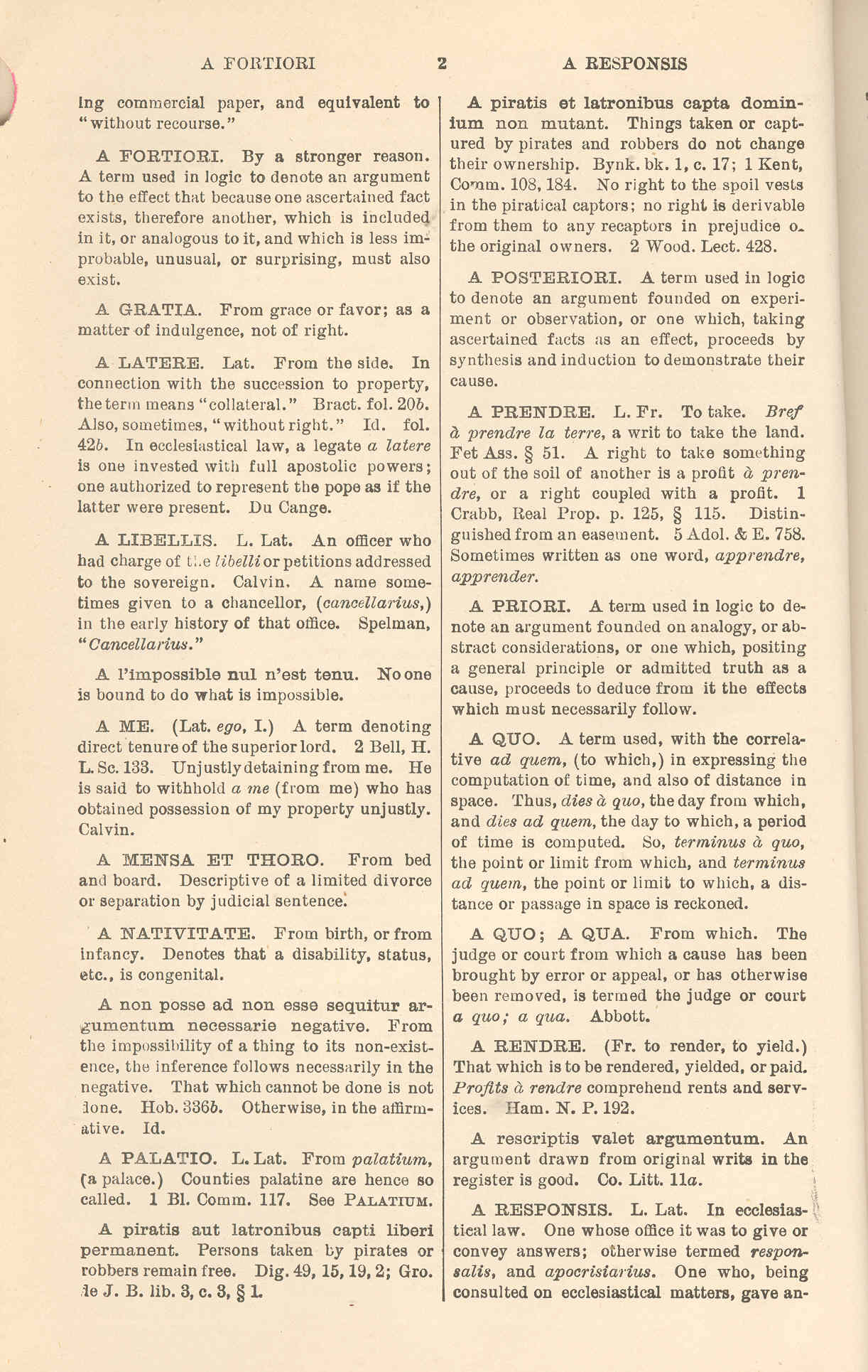 1891 Black's Law Dictionary, First Edition