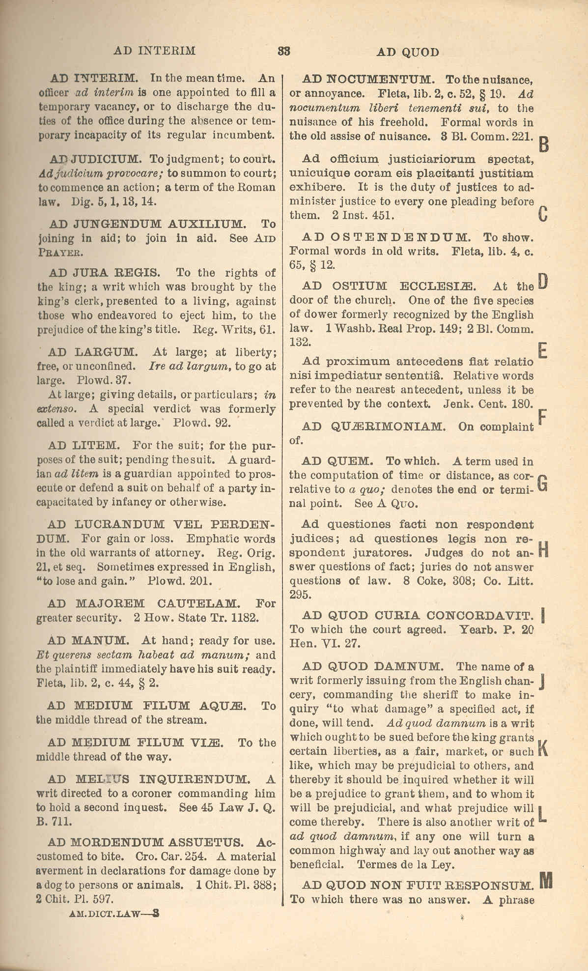 1891 Black's Law Dictionary, First Edition