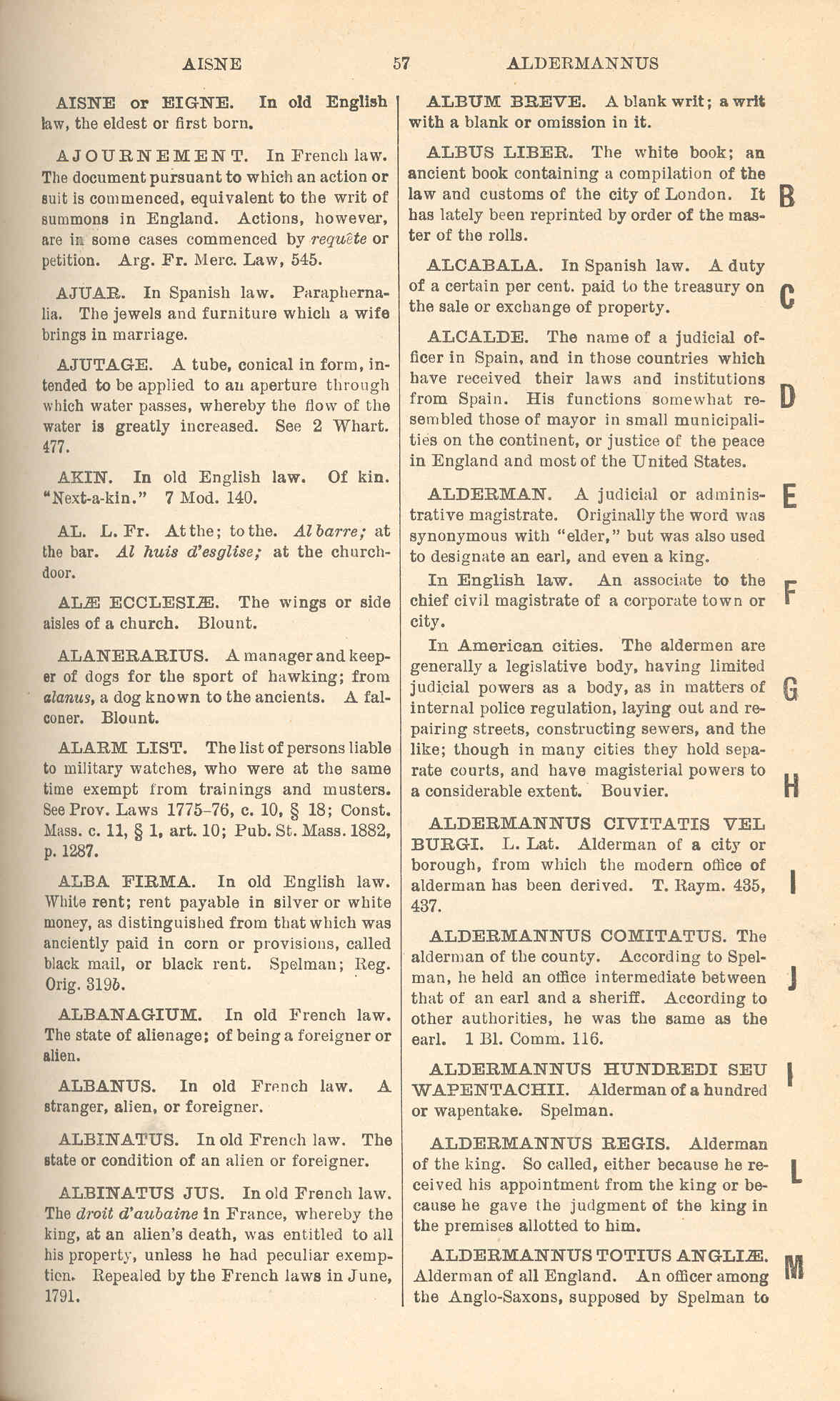 1891 Black's Law Dictionary, First Edition