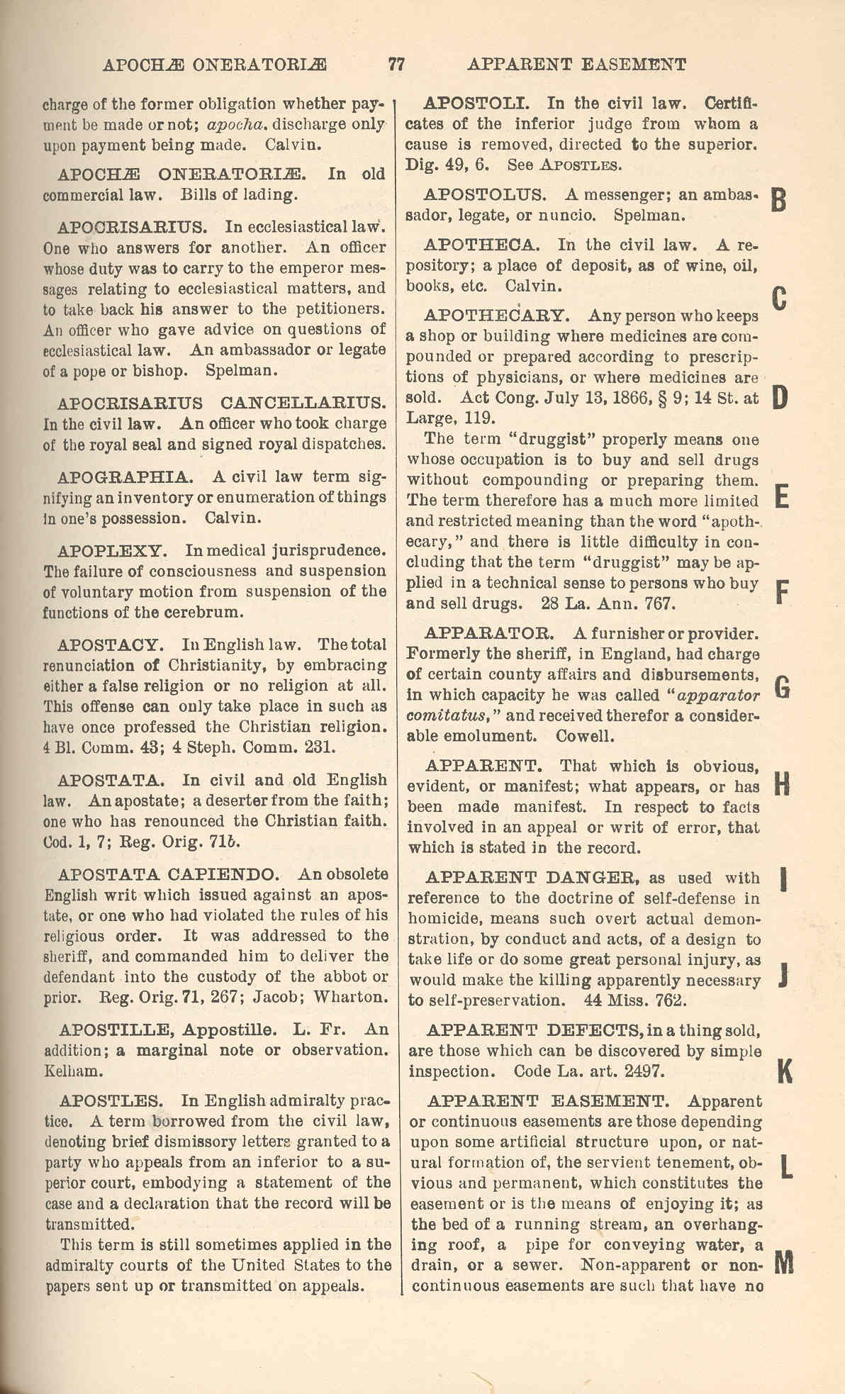 1891 Black's Law Dictionary, First Edition