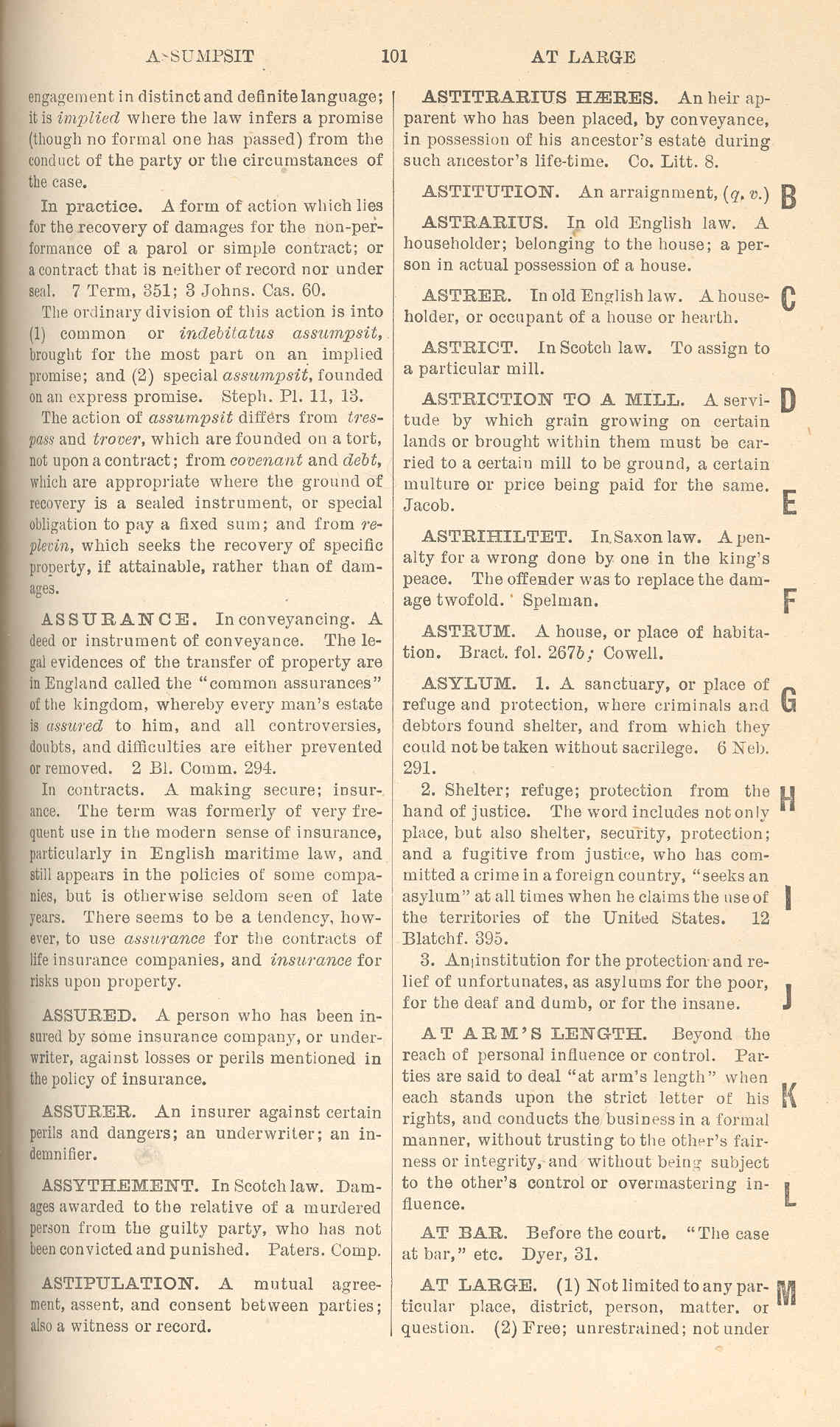 1891 Black's Law Dictionary, First Edition