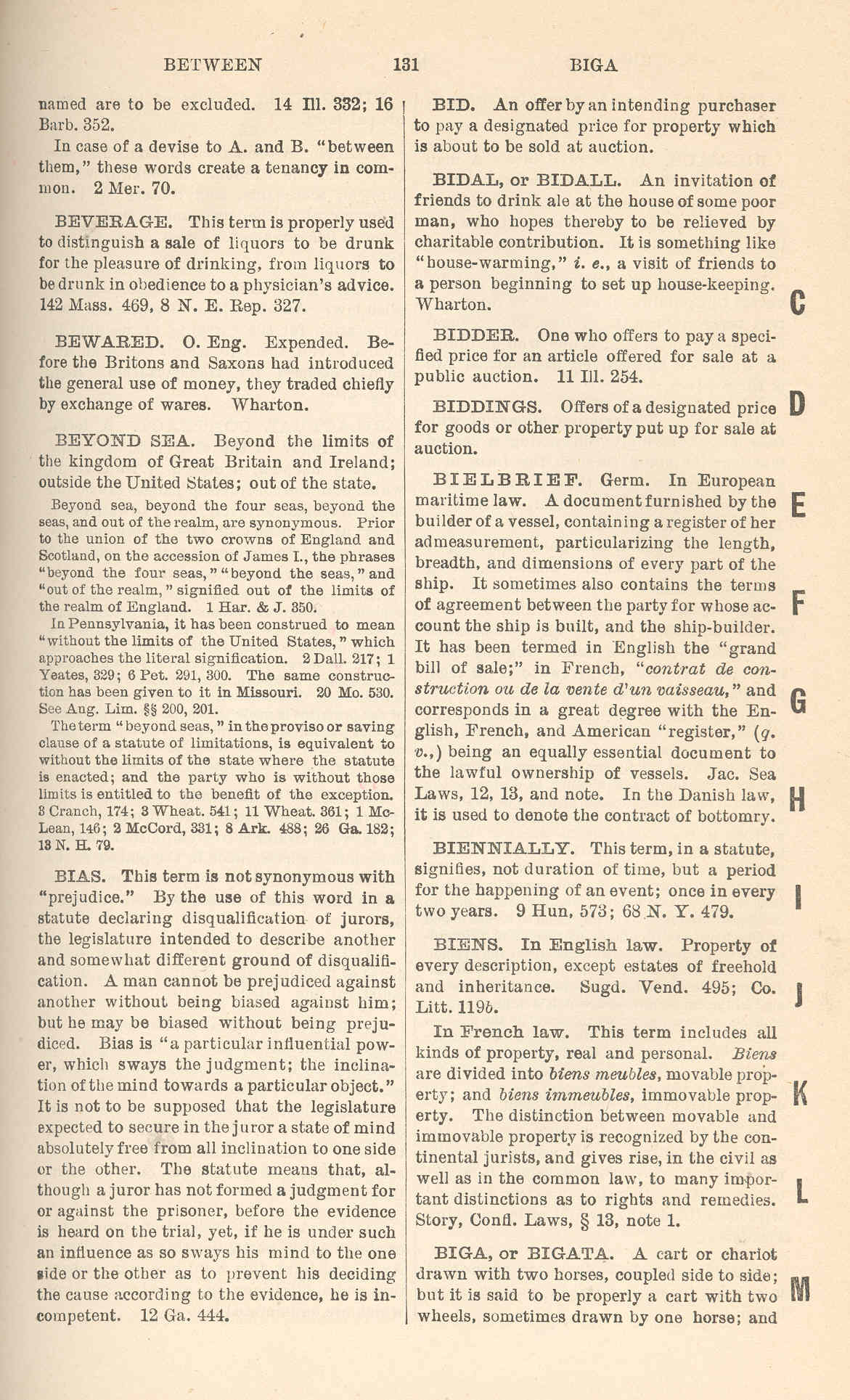 1891 Black's Law Dictionary, First Edition