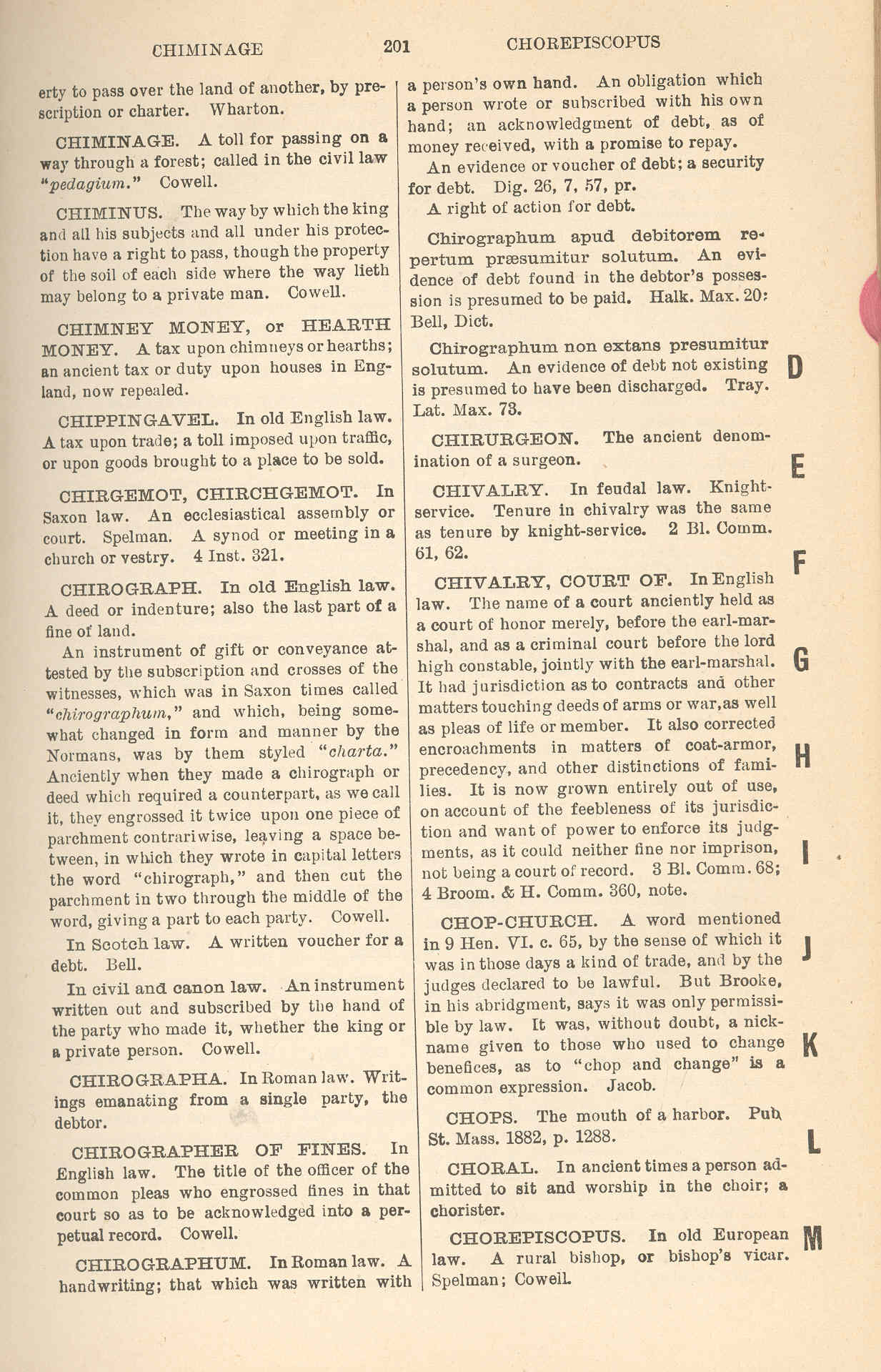 1891 Black's Law Dictionary, First Edition