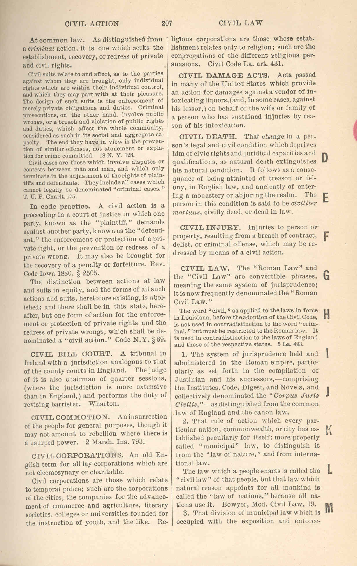 1891 Black's Law Dictionary, First Edition