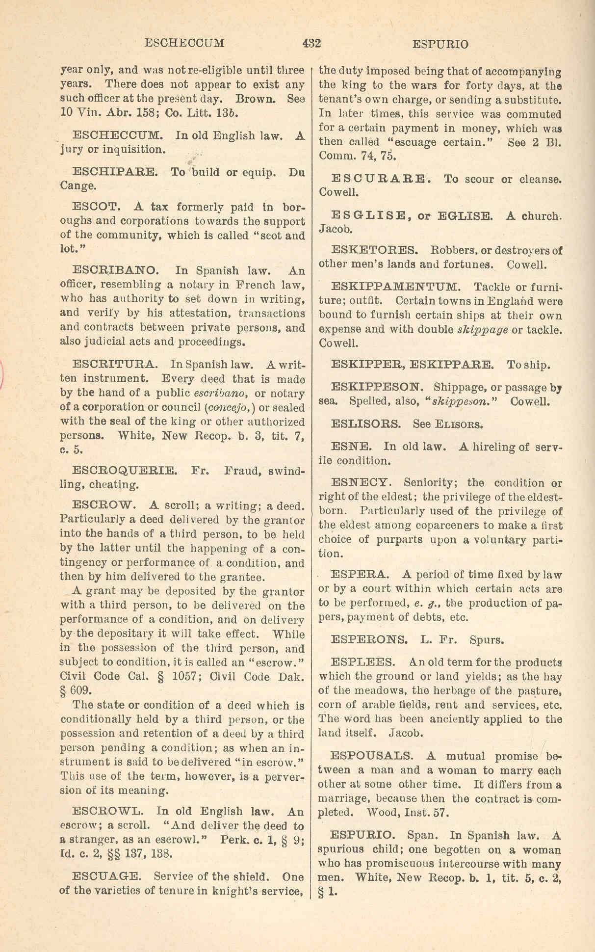 1891 Black's Law Dictionary, First Edition